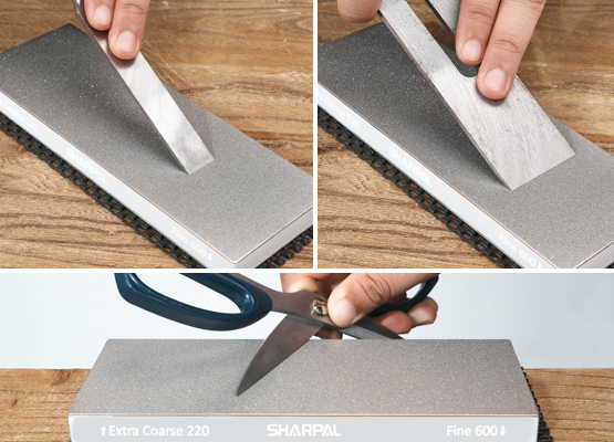 169H Dual-Grit Diamond Sharpening Stone - Sharpal Inc.